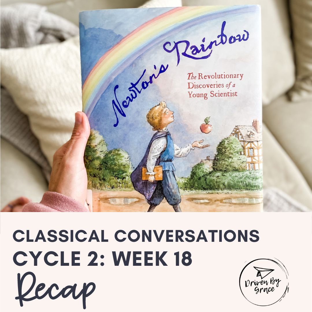 Classical Conversations Cycle 2: Week 18 Recap – Driven By Grace