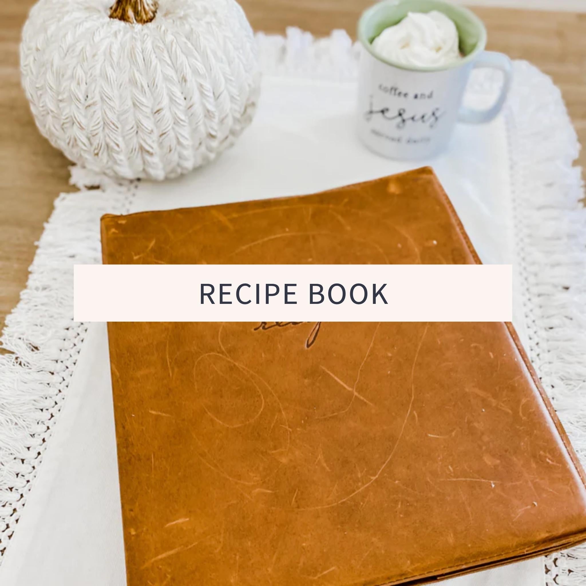 Recipe Book – Driven By Grace