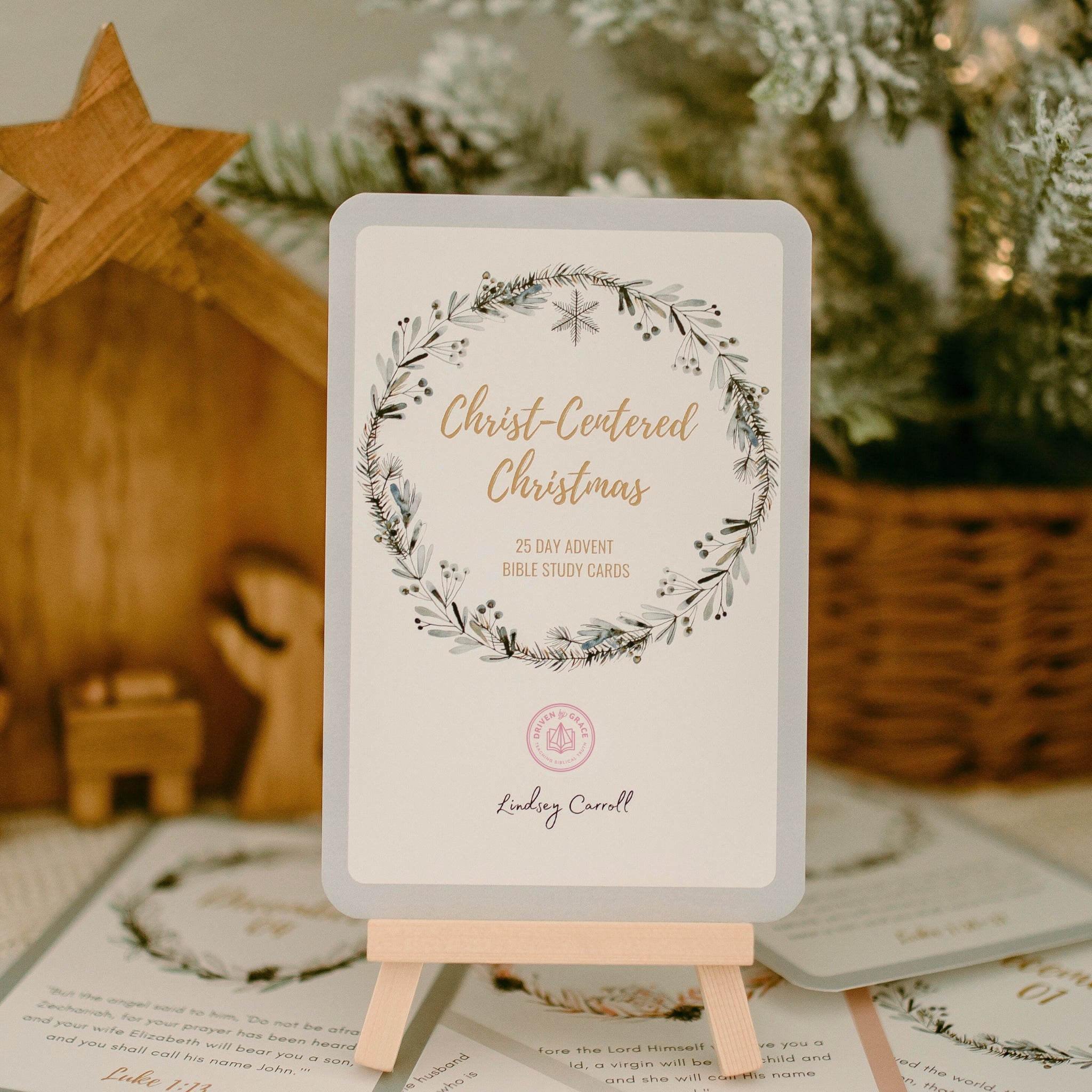 Christ-Centered Christmas Bible Cards | Advent Study – Driven By Grace